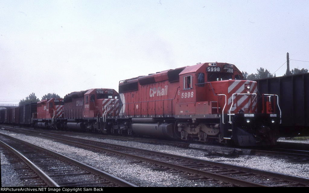 CP 5998, 5792, and 5512 Detour on CSX